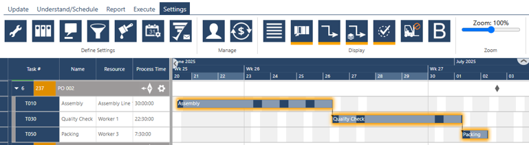 Extended Functionality On Jit Scheduling And Accessible Tooltips