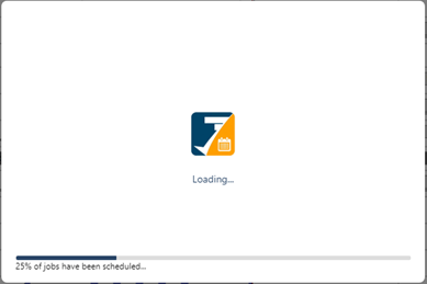 Extended functionality on Job Custom View & scheduling progress information dialogue